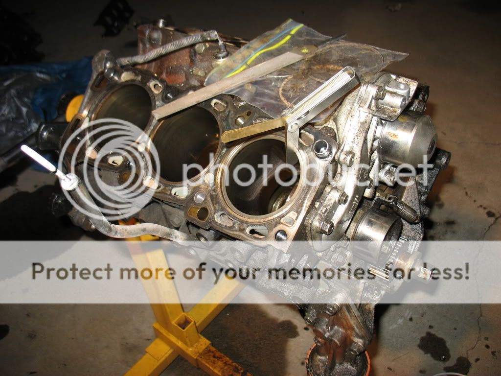 The Junkyards new Junk motor. 190,000 mile 10:1 Diamante shortblock ...